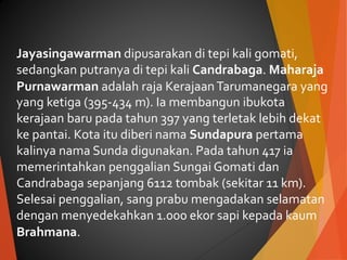 Kerajaan Tarumanegara | PPTX