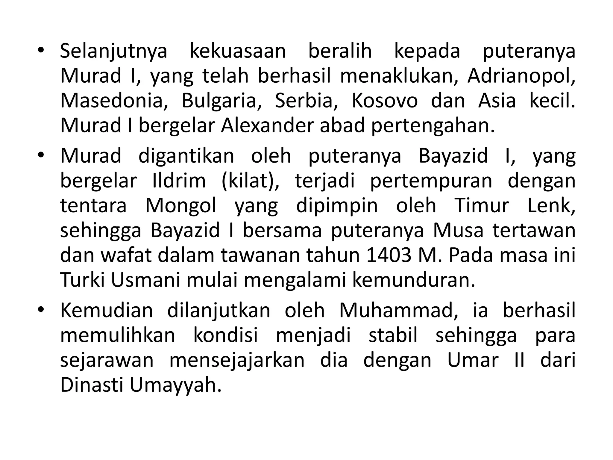 Kerajaan turki usmani | PPTX