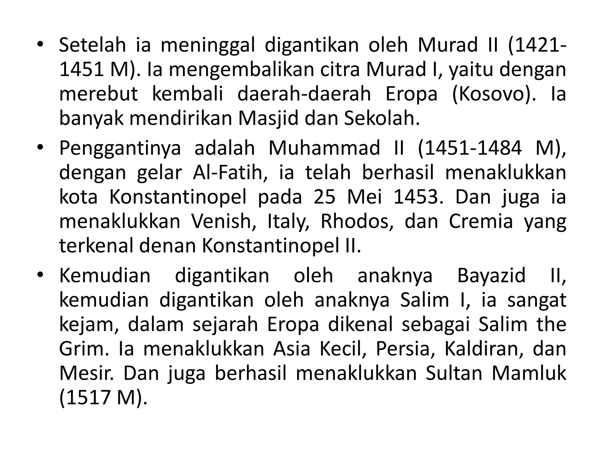 Kerajaan turki usmani | PPTX