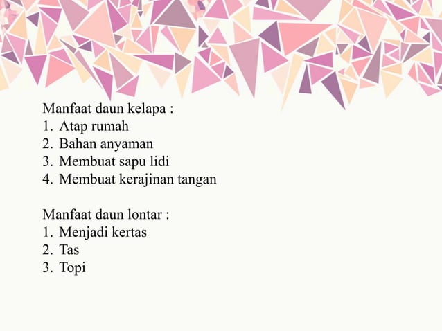 Kerajinan bahan alami | PPTX