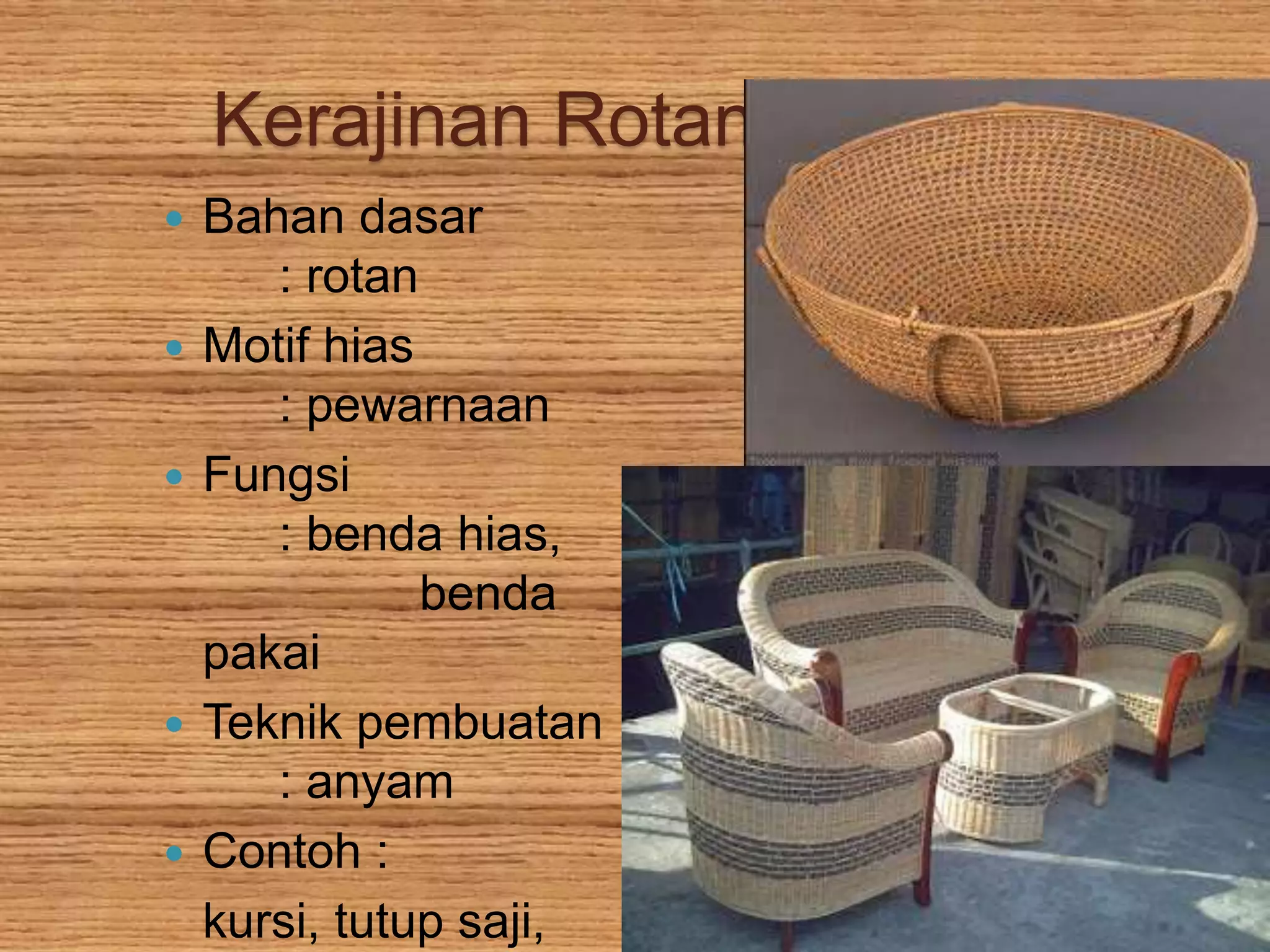 Kerajinan bahan keras | PPTX