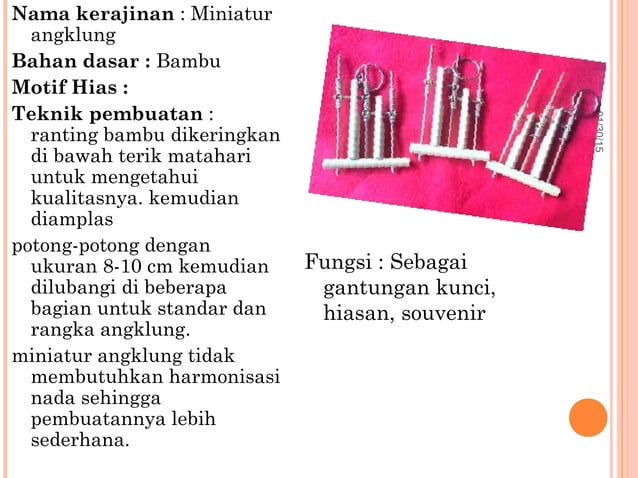 Kerajinan bahan keras | PPT