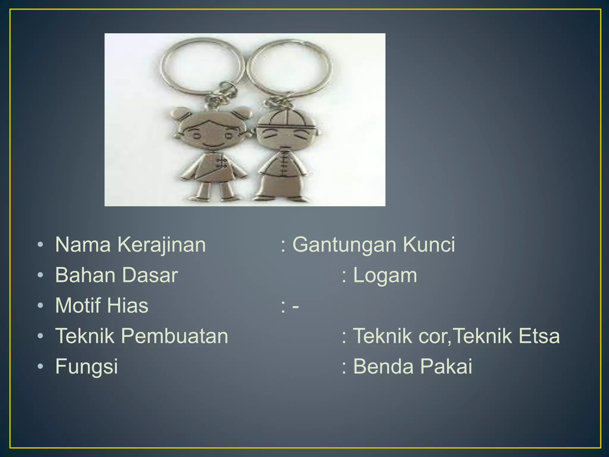 Kerajinan dari bahan keras | PPT