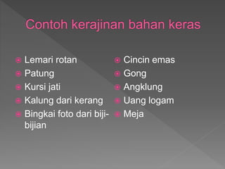 Kerajinan Bahan Keras Biji-Bijian | PPT