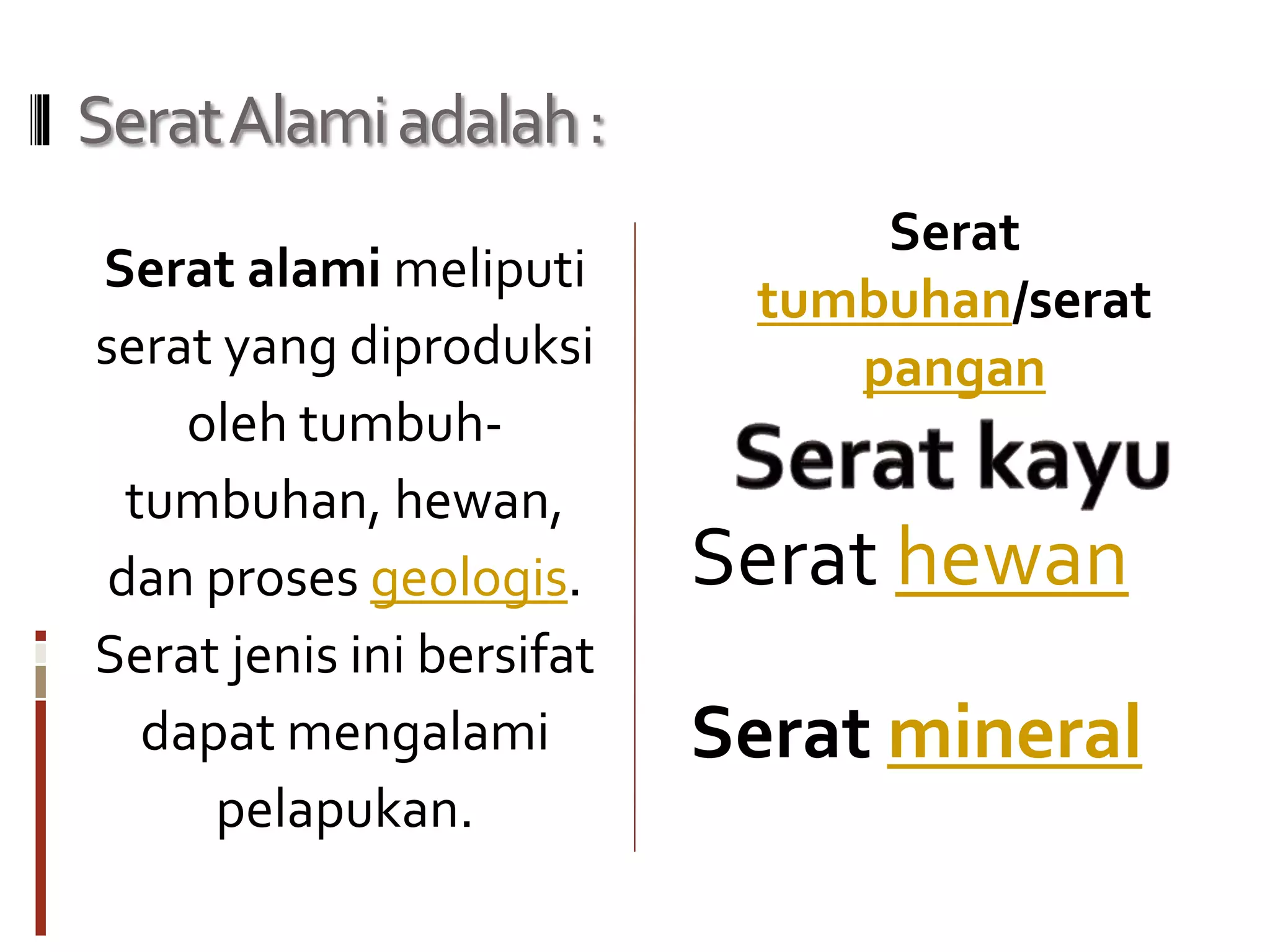Kerajinan serat alam (smpn6sby) | PPT