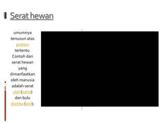 Kerajinan serat alam (smpn6sby) | PPTX