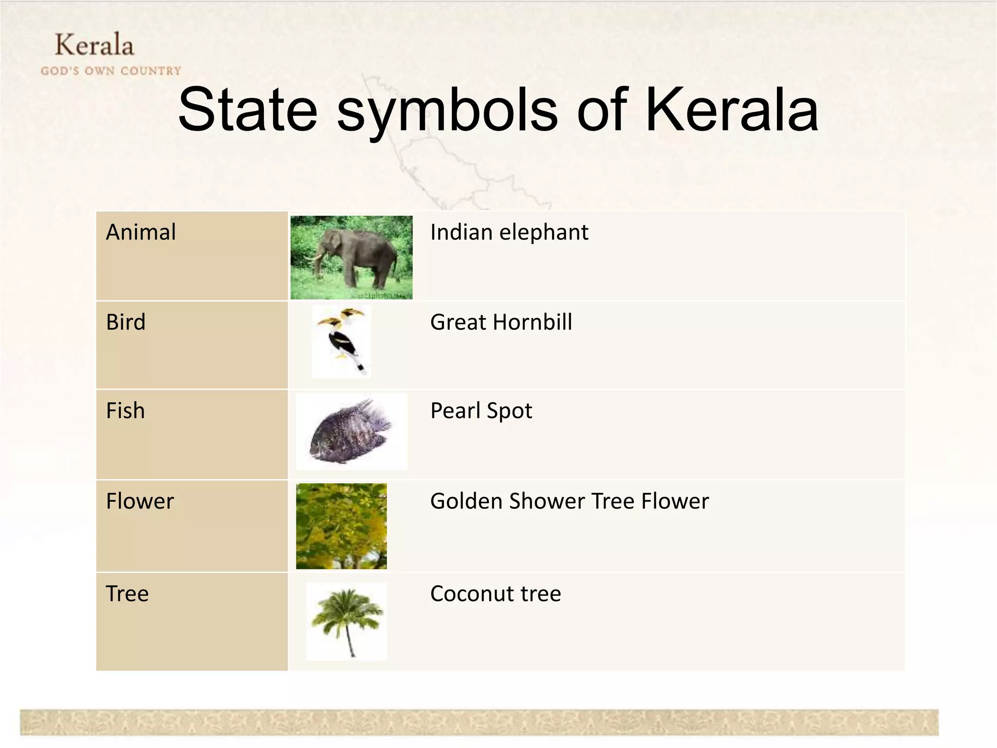 Kerala ; God's Own Country !! | PPTX
