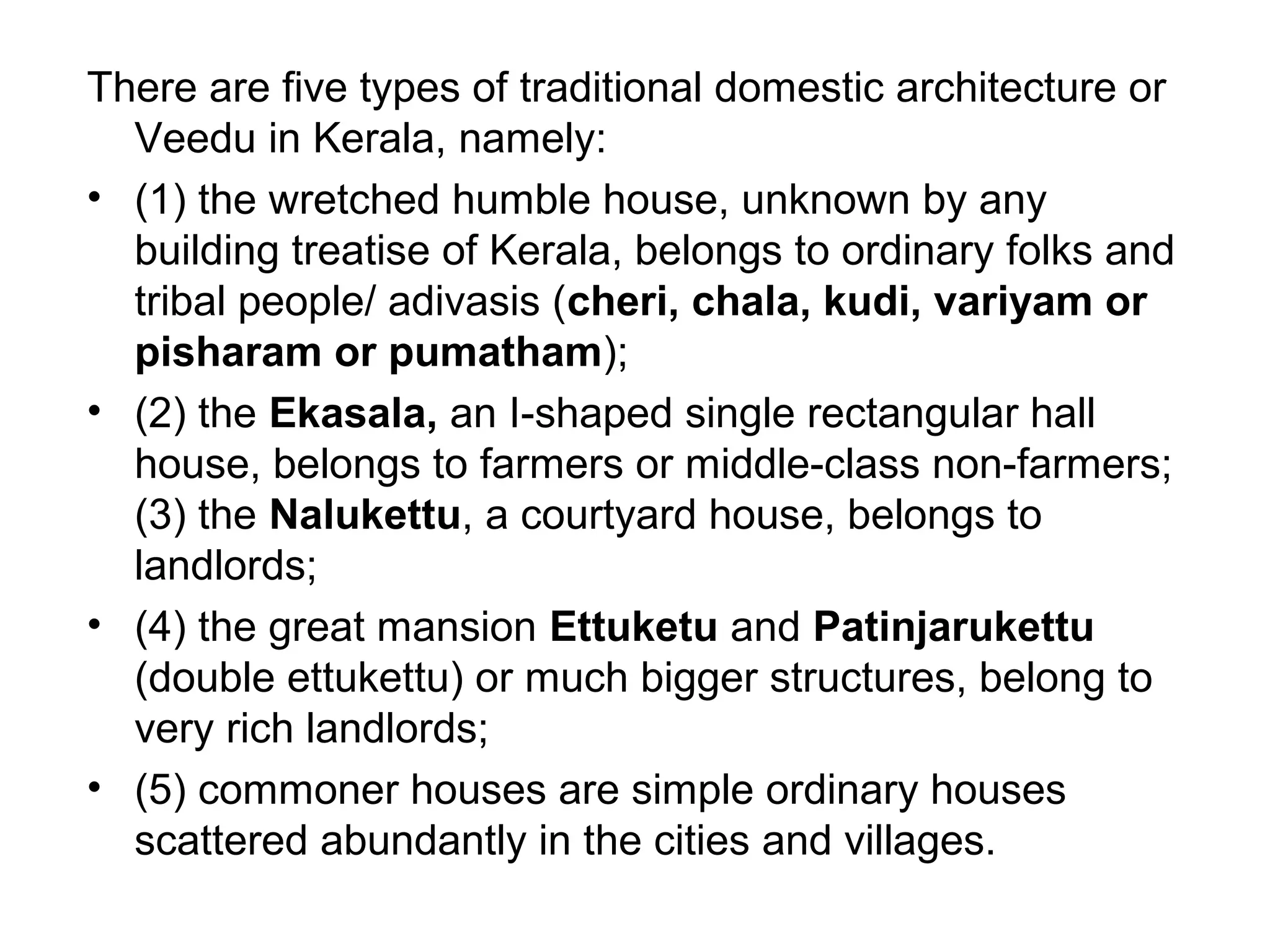 Kerala architecture | PPT