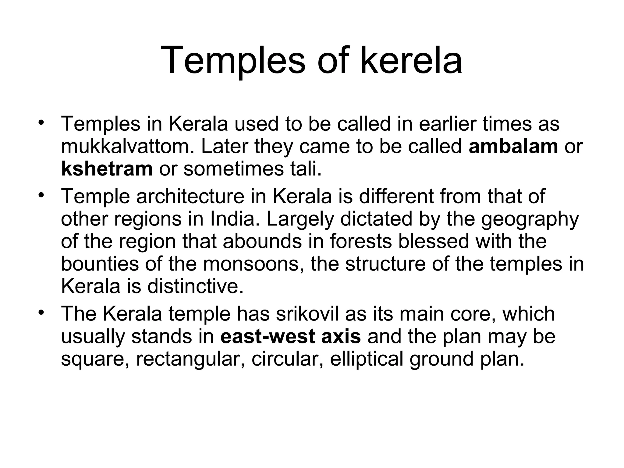 Kerala architecture | PPT