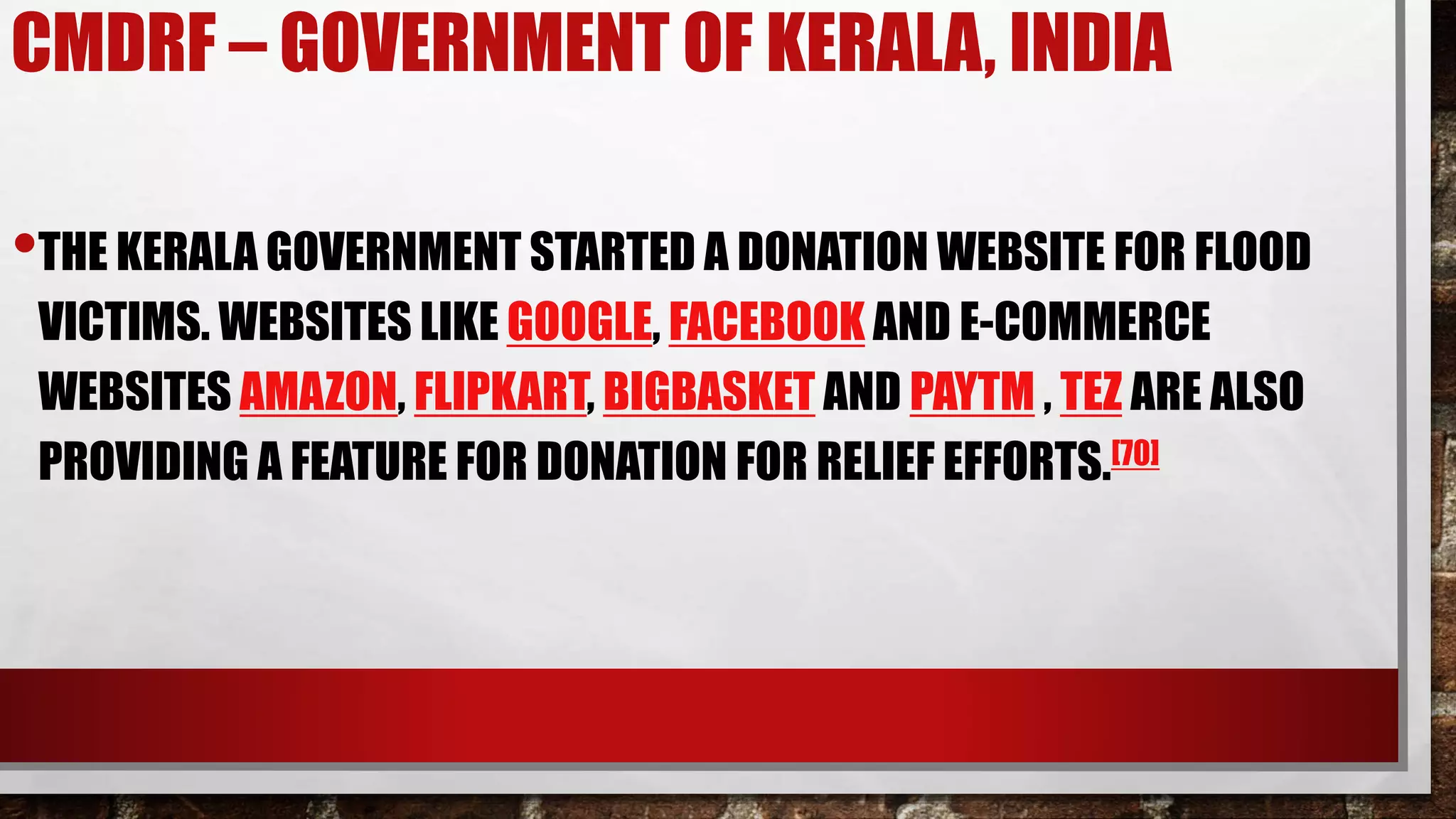 Kerala Flood August 2018 Pptx