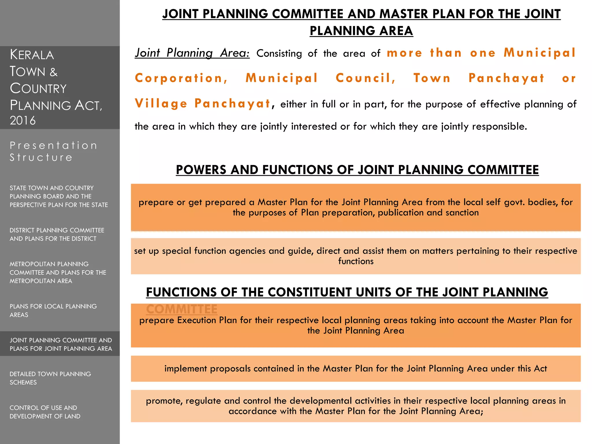 KERALA TOWN AND COUNTRY PLANNING ACT, 2016 | PDF