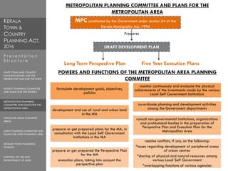 KERALA TOWN AND COUNTRY PLANNING ACT, 2016 | PDF