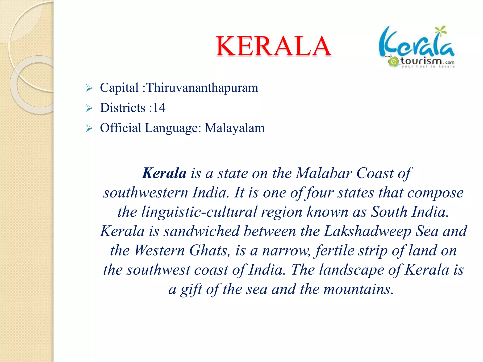 Marketing strategies for Kerala Tourism | PPTX