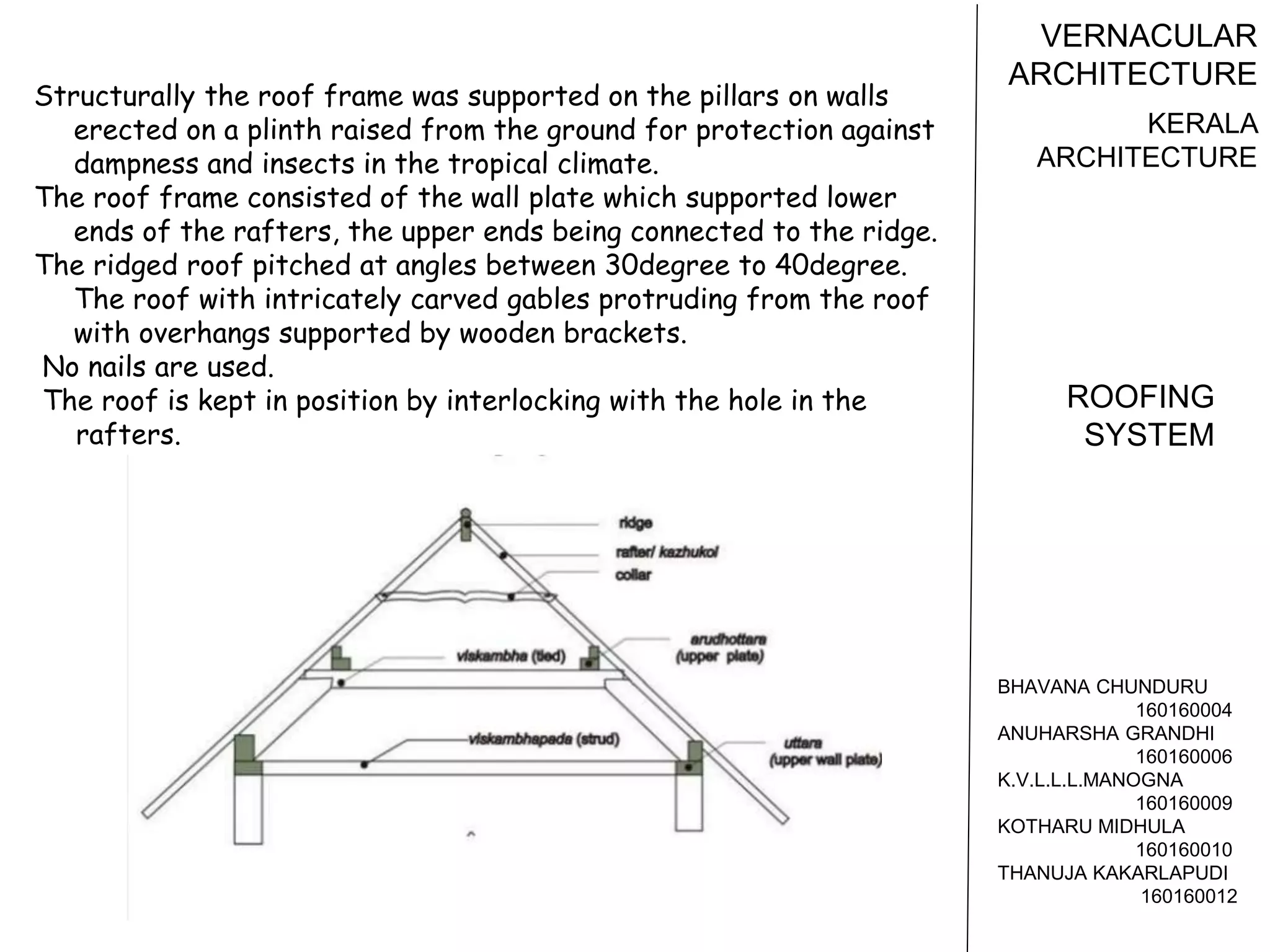 Kerala vernacular architecture | PPTX