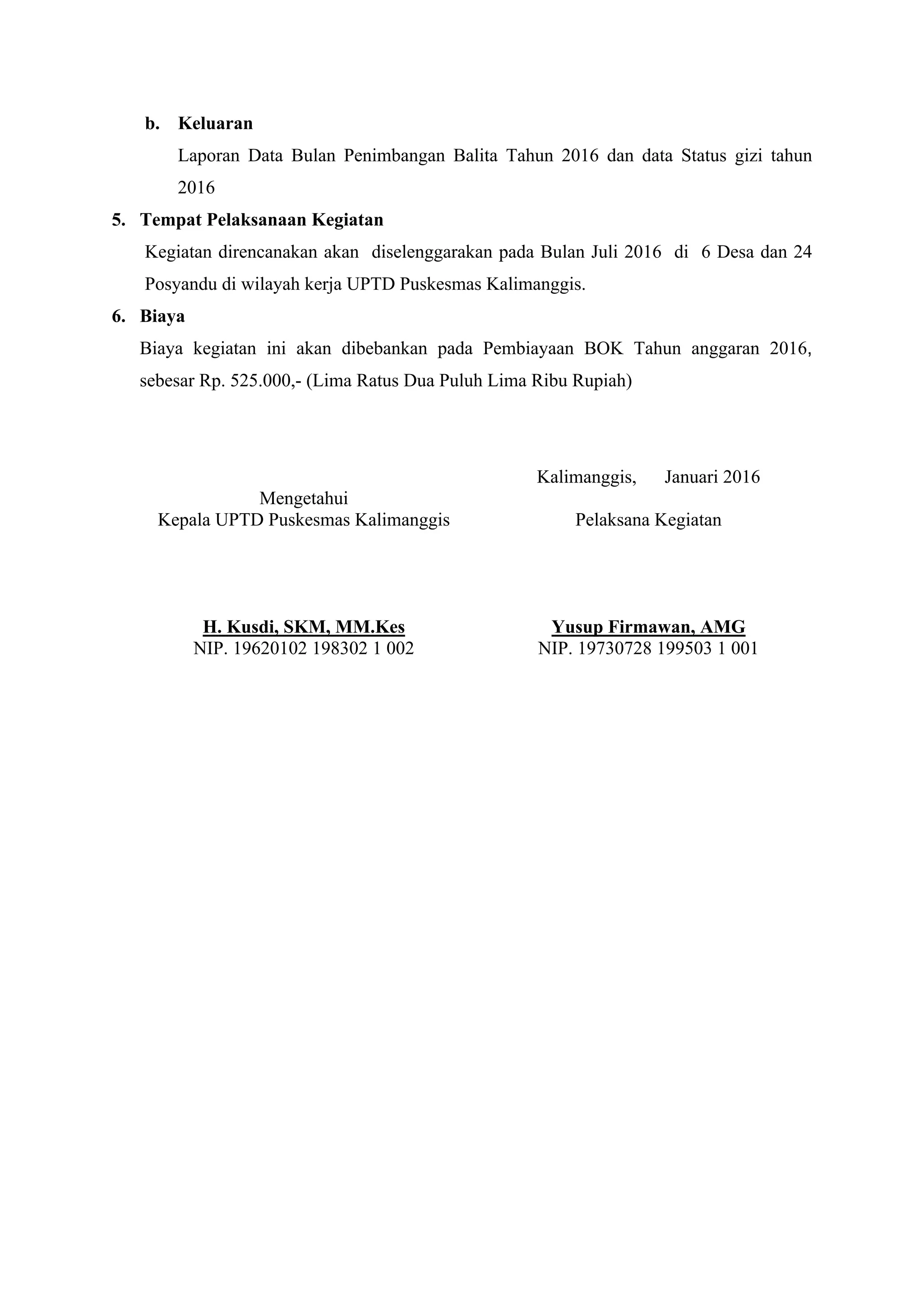 Kerangka acuan kegiatan sweeping bpb | PDF