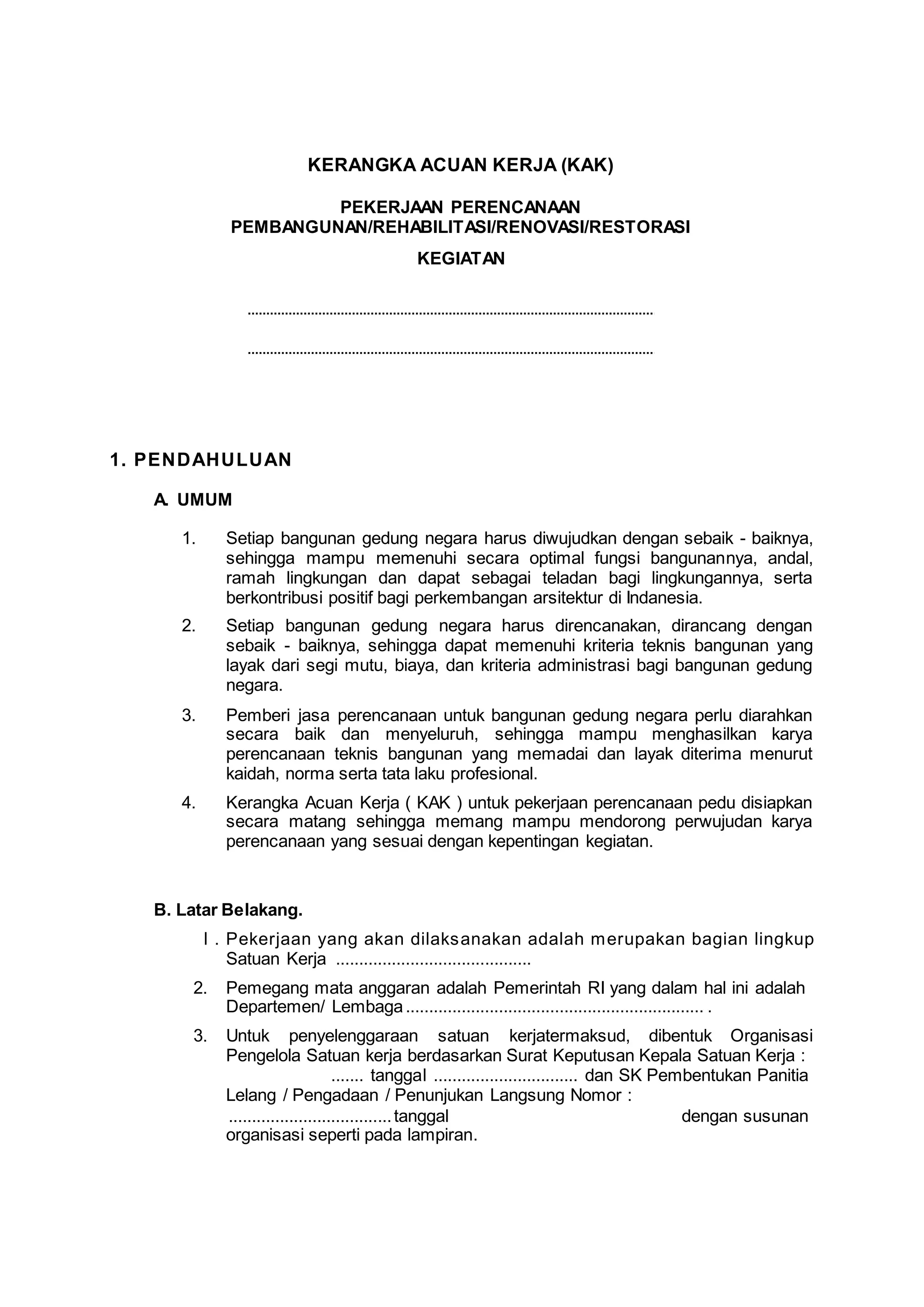 Kerangka acuan kerja_kak_pekerjaan_peren | DOC