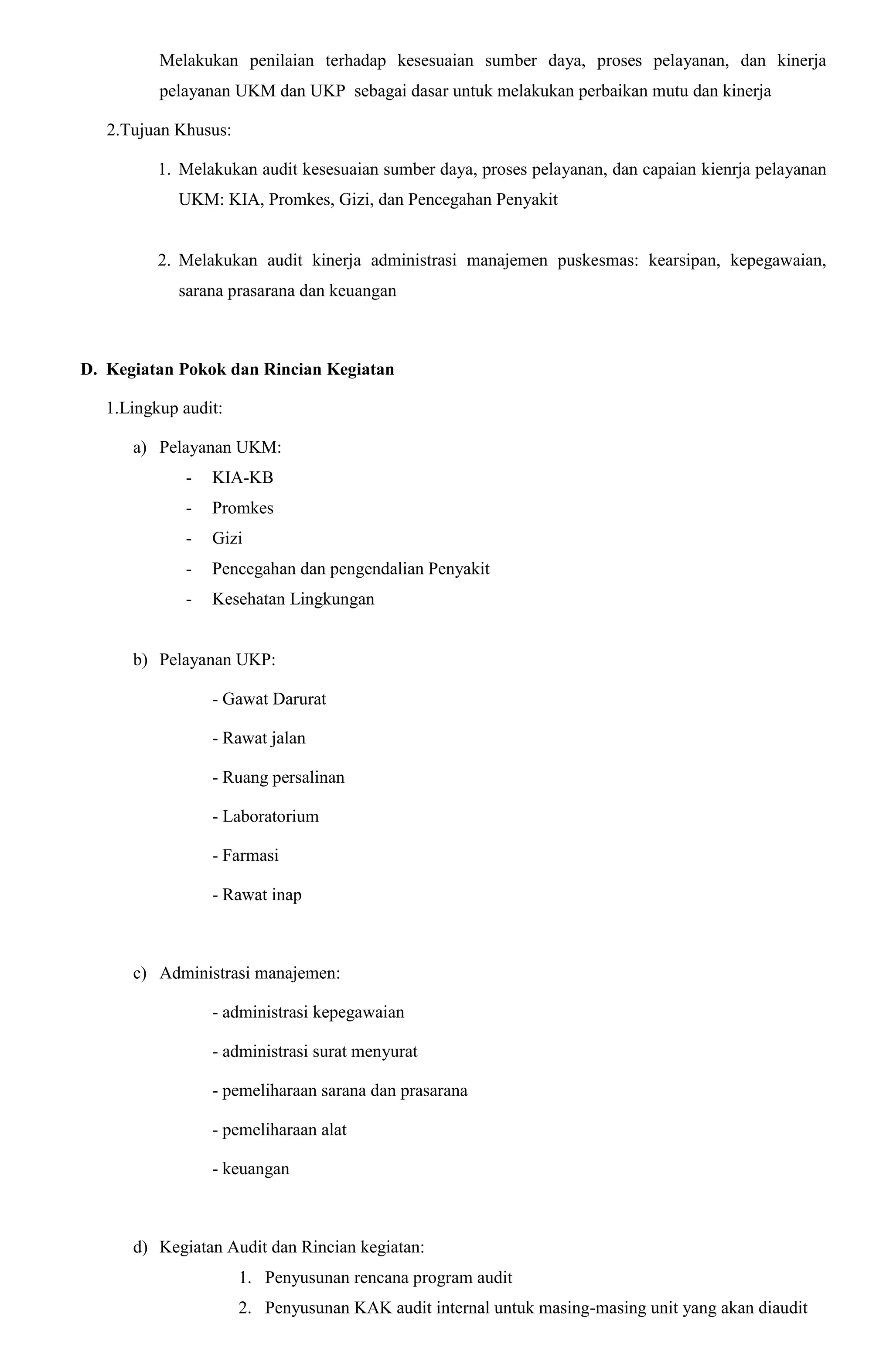 KERANGKA ACUAN PERSIAPAN AUDIT INTERNAL.docx