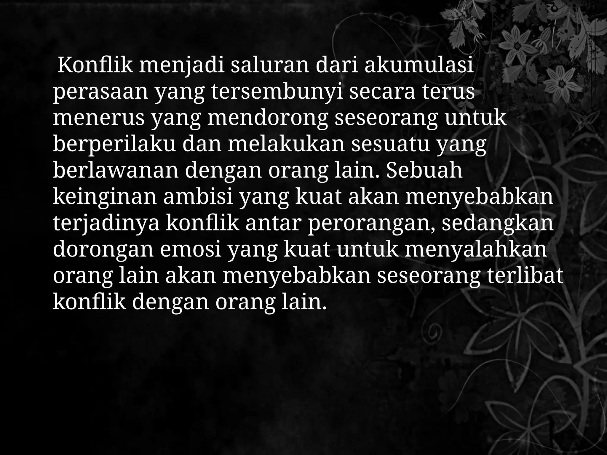 KERANGKA DASAR MANAJEMEN KONFLIK UNIVERSITAS | PPT