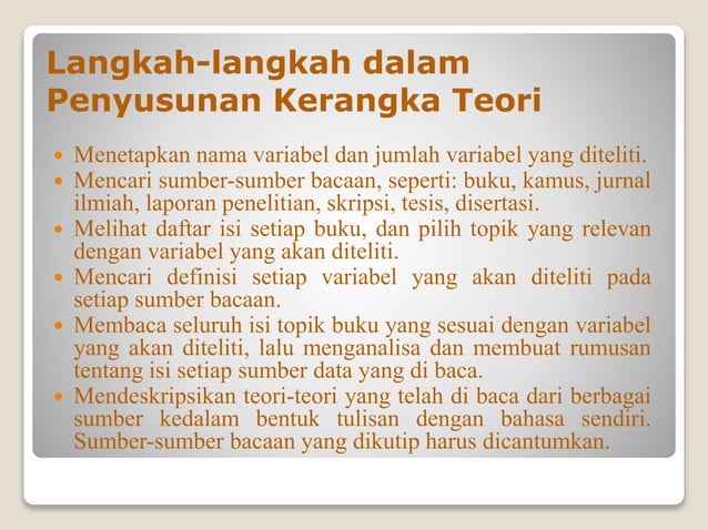 Ppt Kerangka Konsep Dan Kerangka Teori Pptx