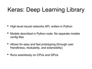 Introduction to Keras | PPTX