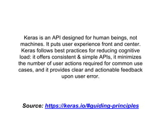 Introduction to Keras | PPTX