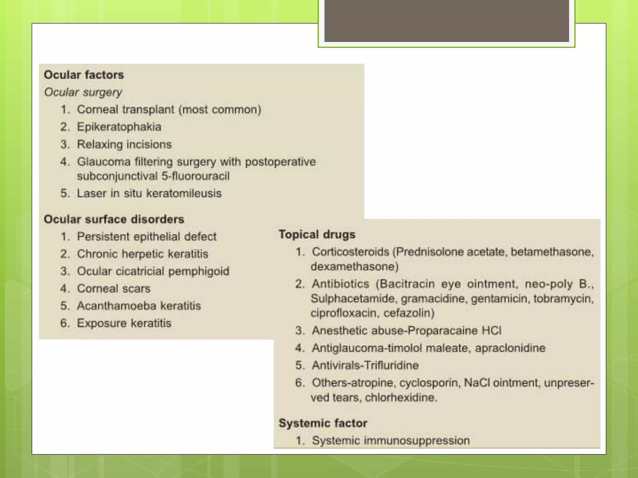 Infectious Keratitis | PPTX