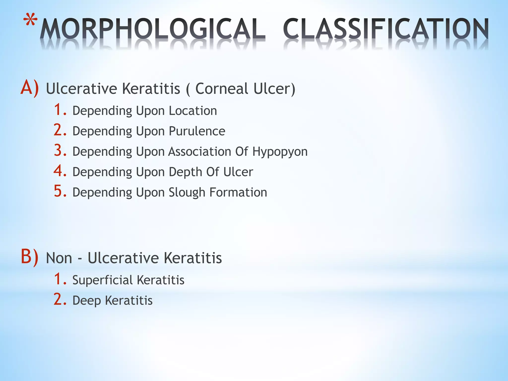 Approach To Microbial Keratitis - 1 | PPTX