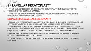 Keratoplasty | PPTX