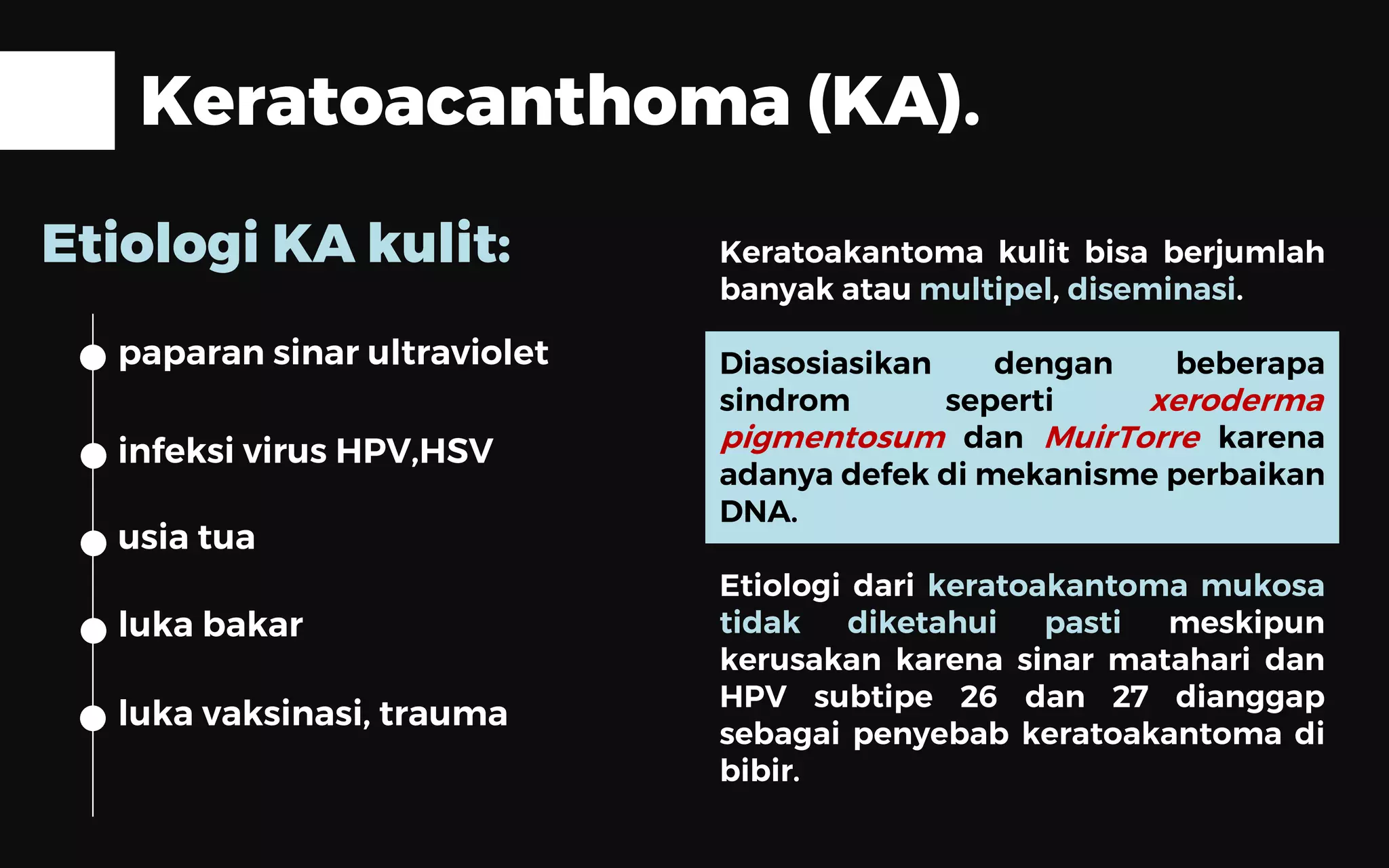 Keratoacanthoma of the tongue, a very unusual histopathology diagnosis with immunohistochemical ...