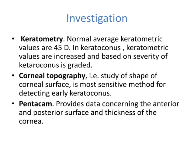 KERATOCONUS-1.pptx | Eye and Vision Conditions | Diseases and Conditions