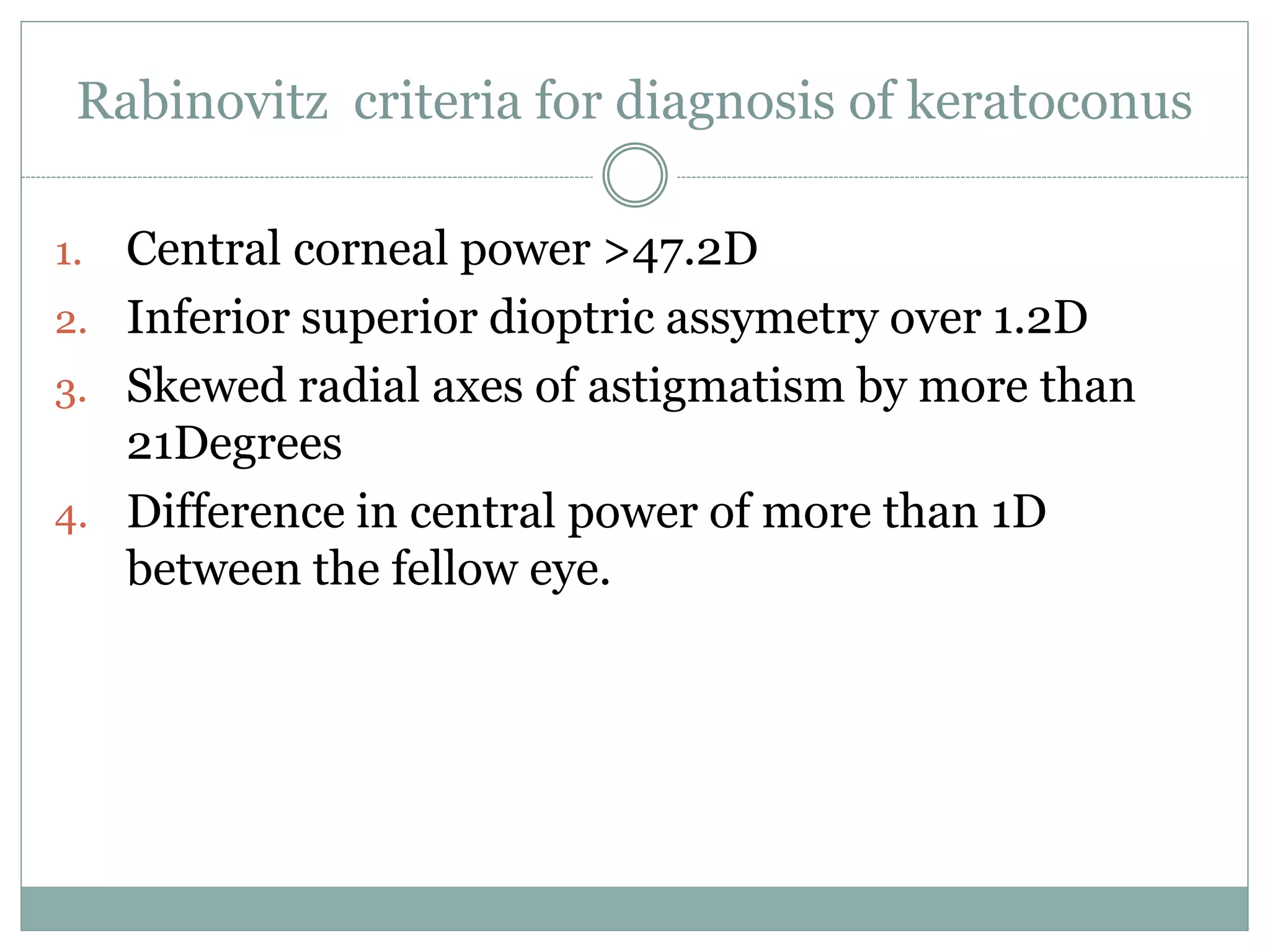 Keratoconus | PPTX