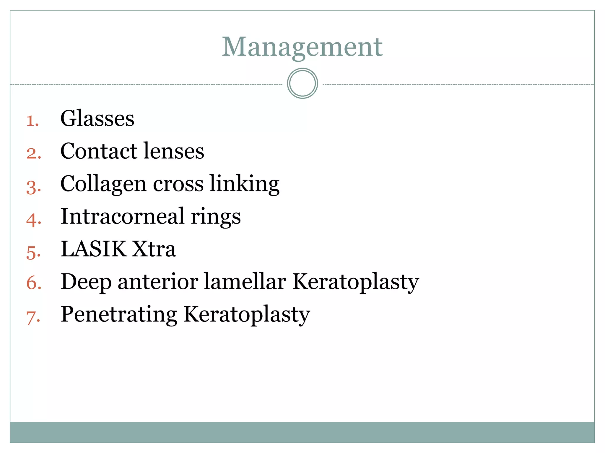 Keratoconus | PPTX
