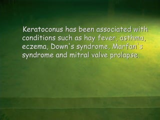 keratoconus presentation and treatment ppt | PPT