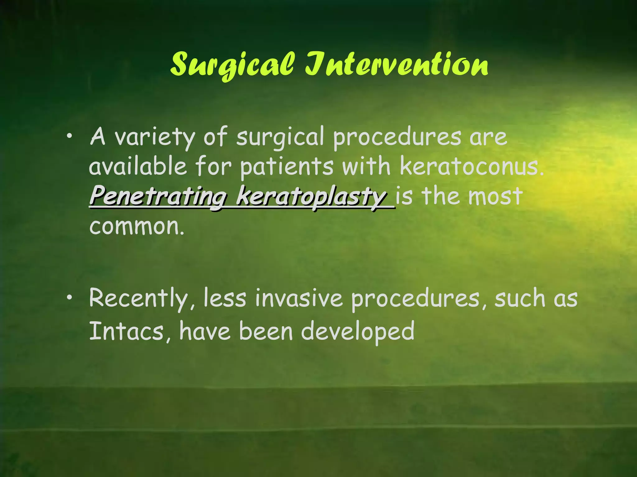 Keratoconus | PPT