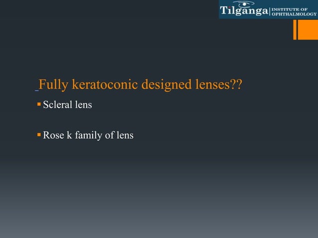 Keratoconus and Its management | PPTX | Eye and Vision Conditions | Diseases and Conditions