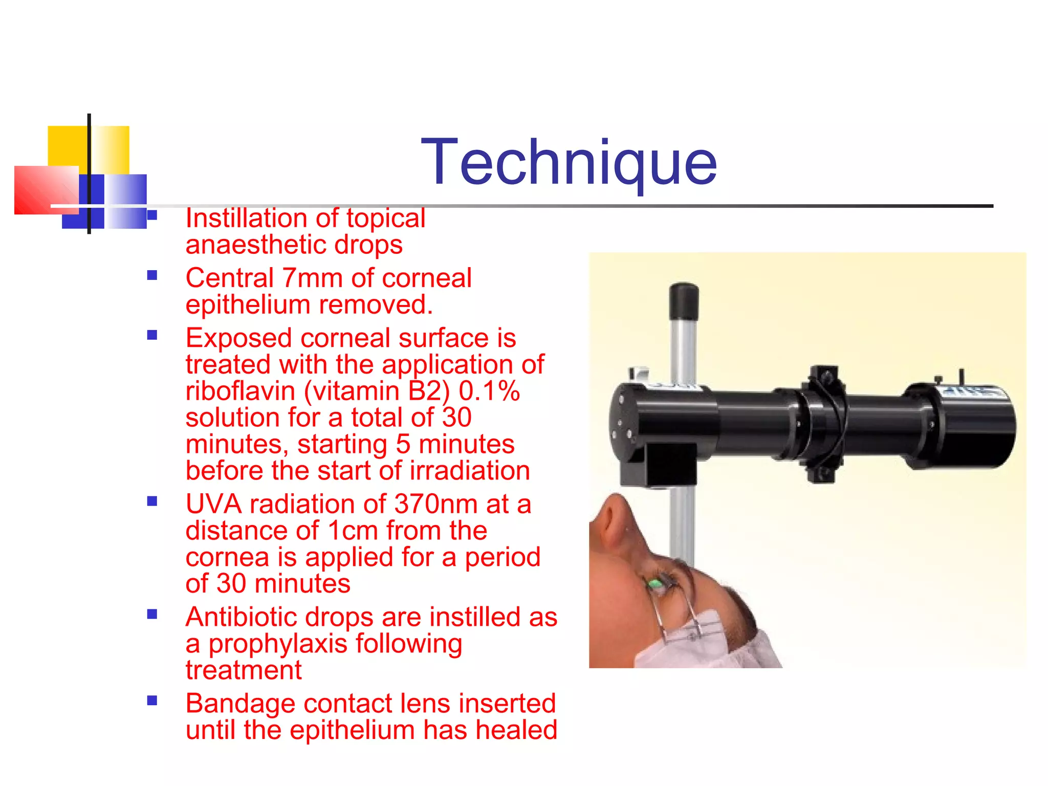 Keratoconus and collagen cross linking- Basic opthalmoscopy findings ...