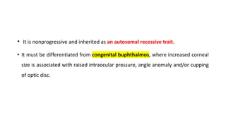 Keratoconus, lenticonus, lentiglobus , microspherophakia & | PPTX