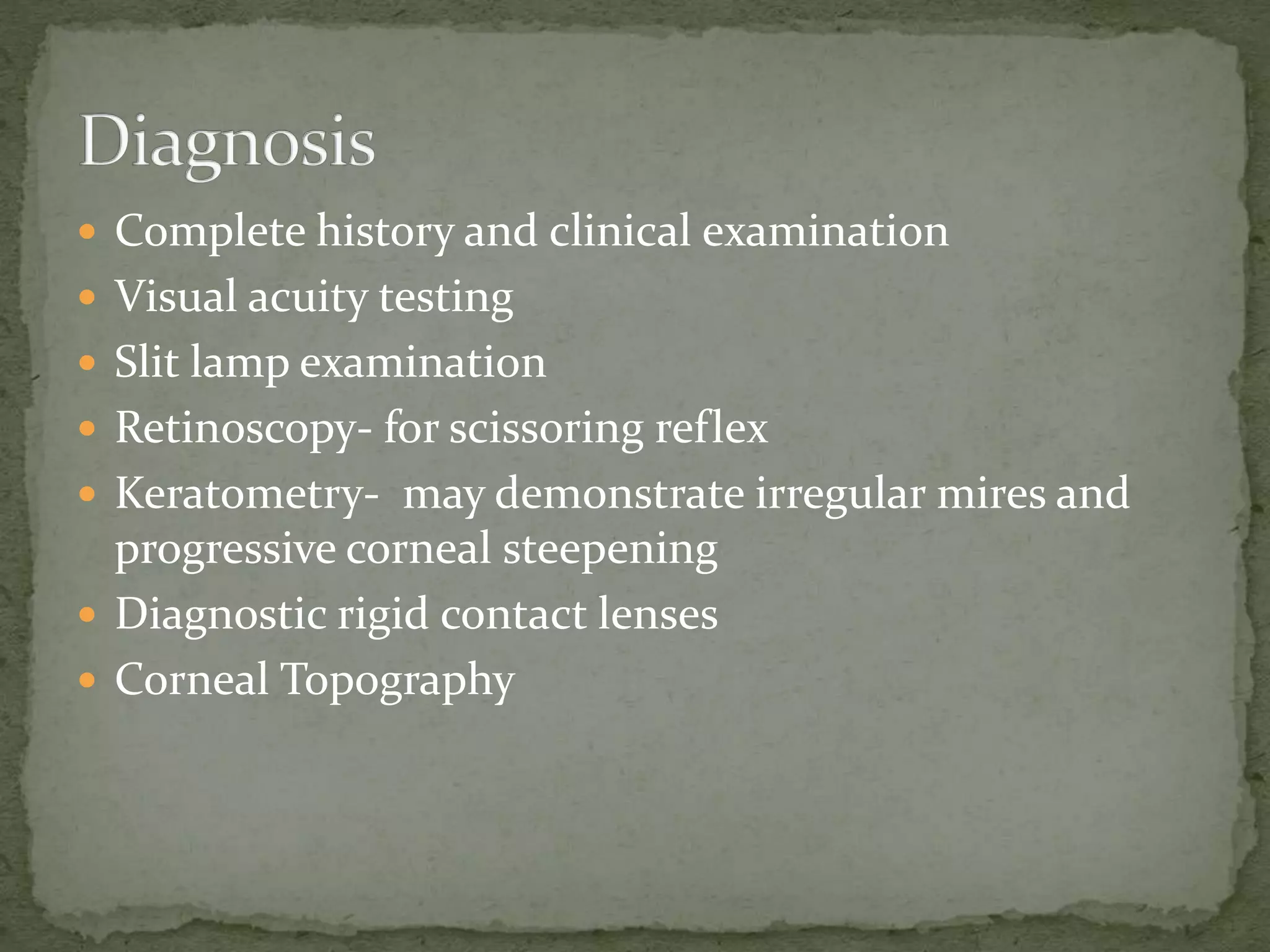 Keratoconus | PPTX