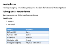 Keratodermas | PPT