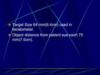 Keratometer | PPTX