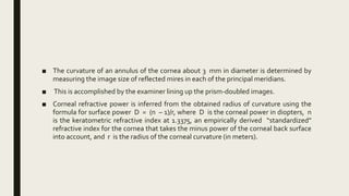 Keratometer | PPTX