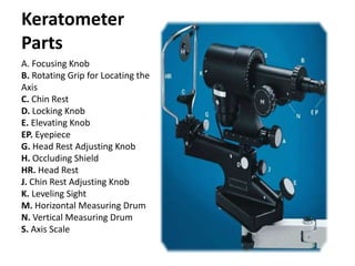 Keratometer | PPTX