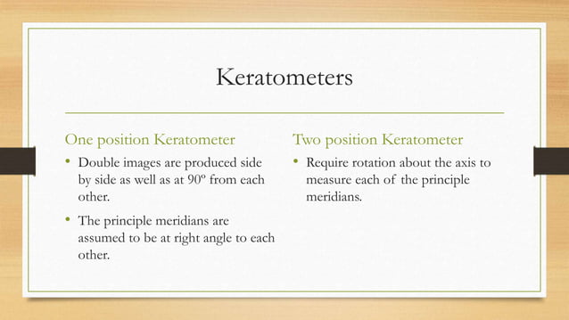 Keratometry | PPTX