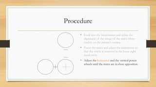 Keratometry | PPTX