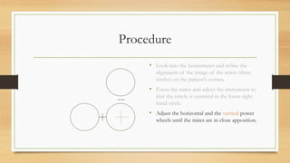 Keratometry | PPTX