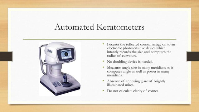 Keratometry | PPTX