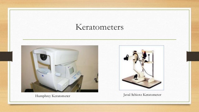 Keratometry
