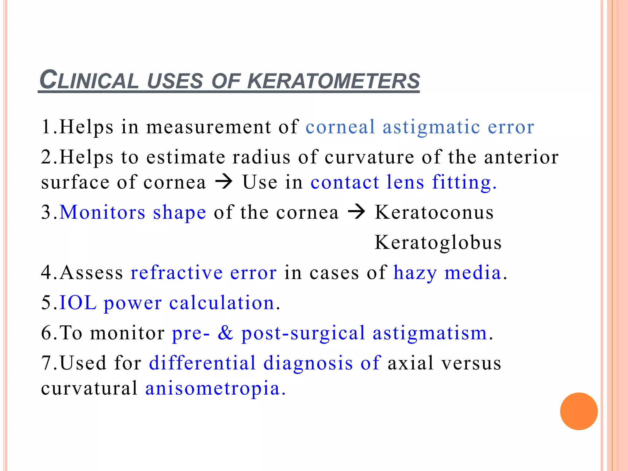 Keratometry | PPTX