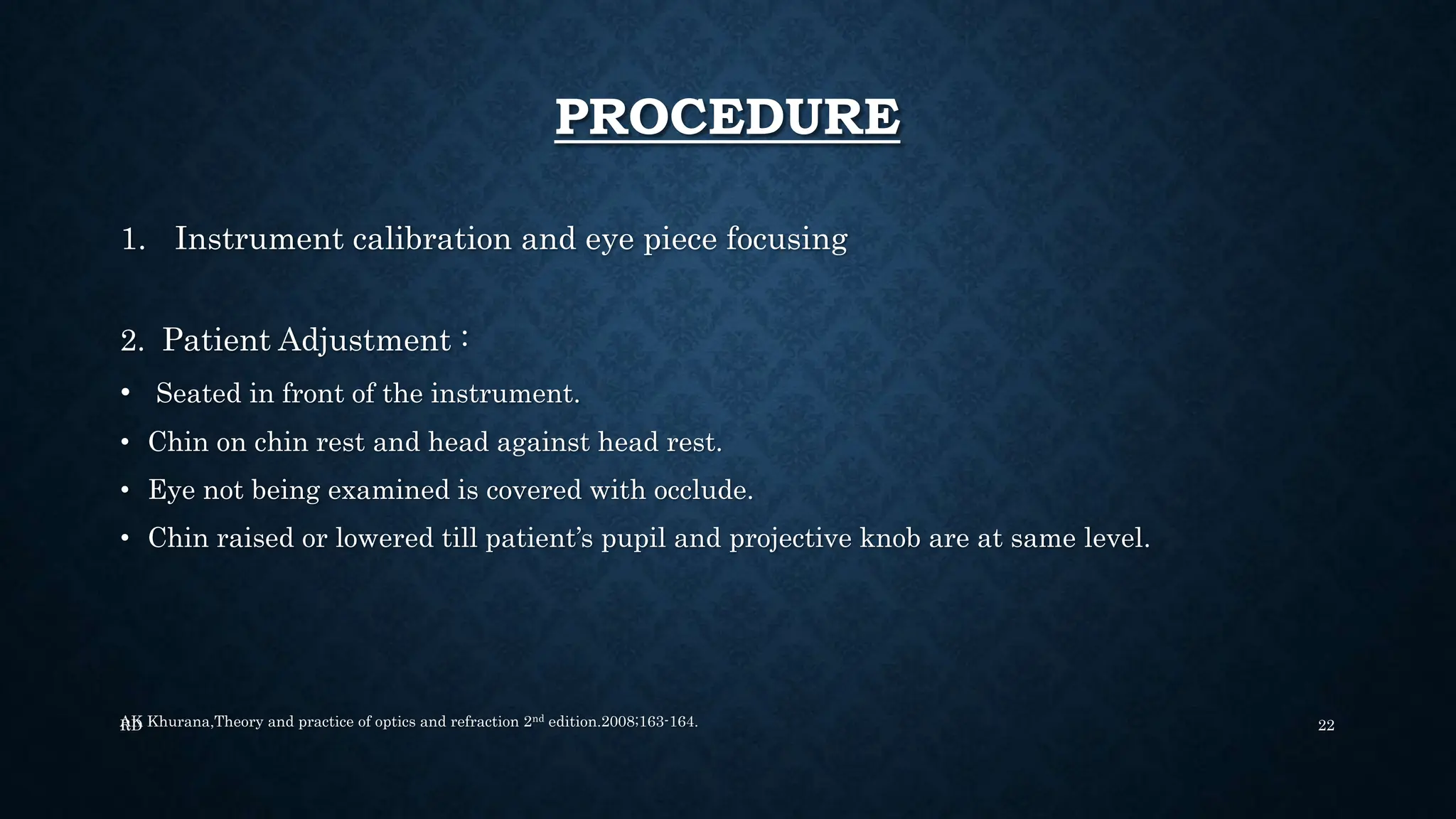 Extended keratometer and keratometry procedure | PPTX