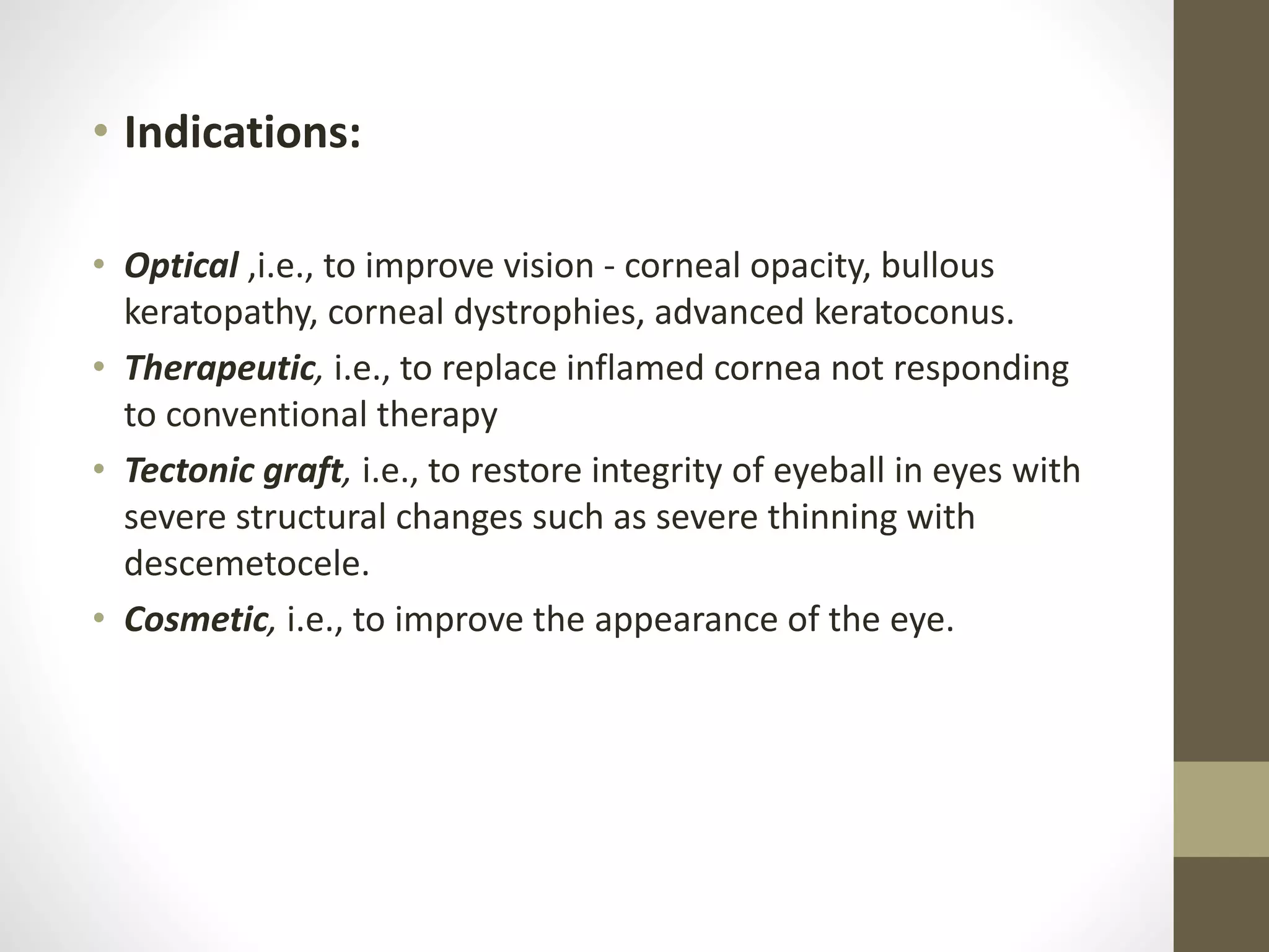 Keratoplasty | PPTX